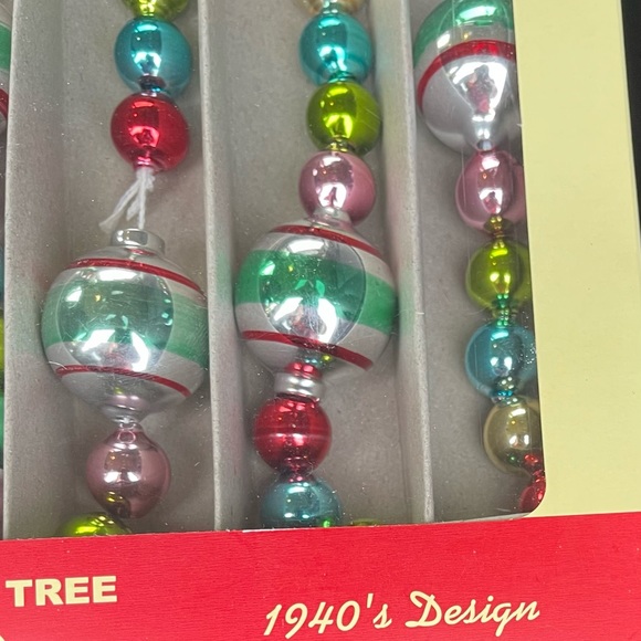 Christopher Radko | Holiday | 2 Christopher Radko Shiny Brite Glass ...